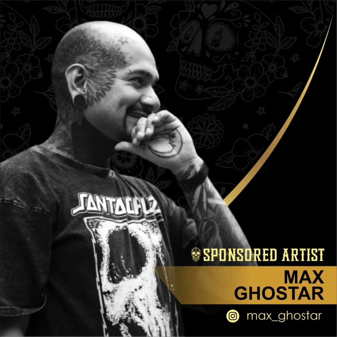 Max Ghostar Tattoos Seminário Tattoo Color Textures Max Ghostar DVD